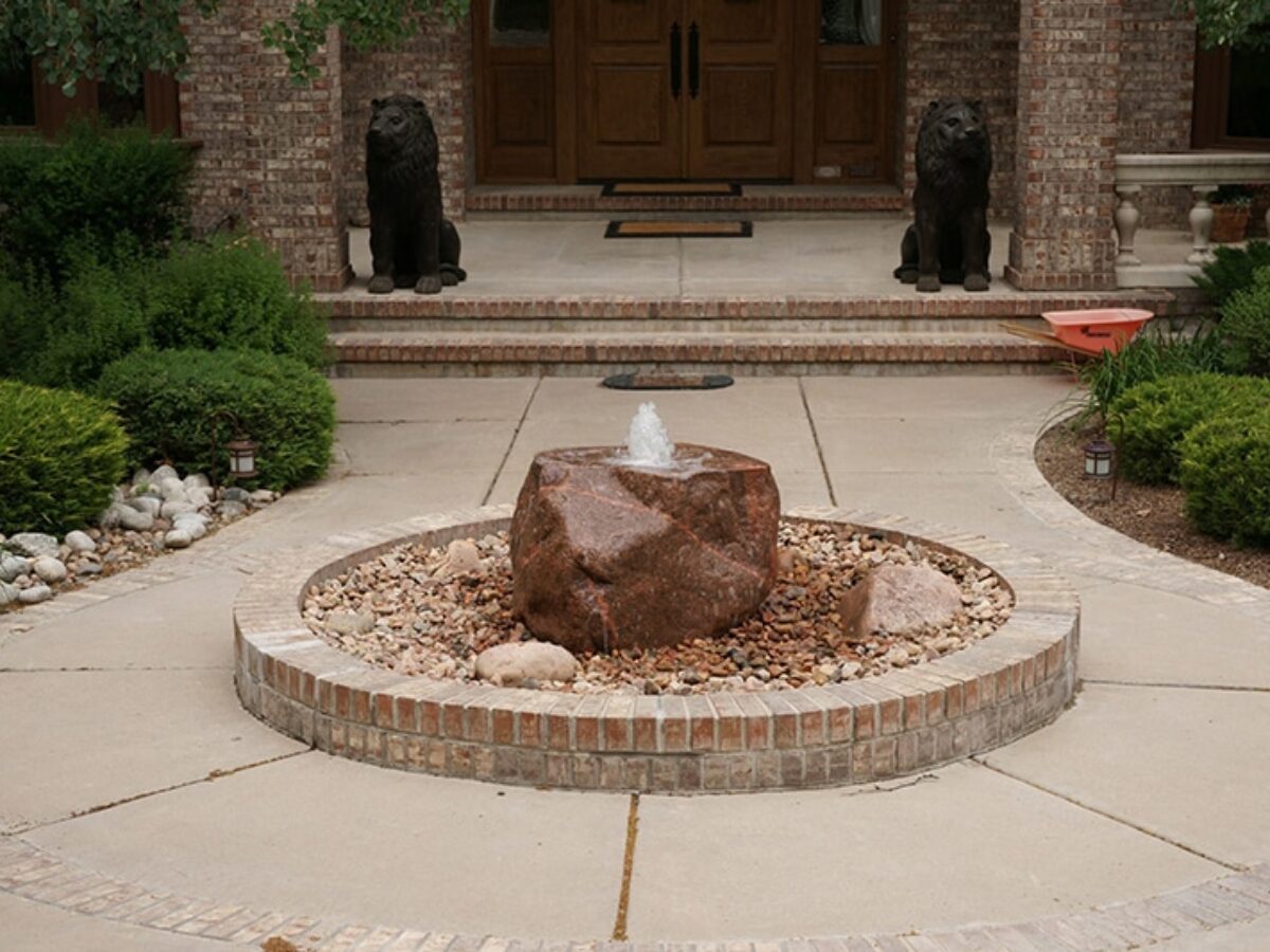 Main Gate Exterior Water Features Landscapes For Living | Start